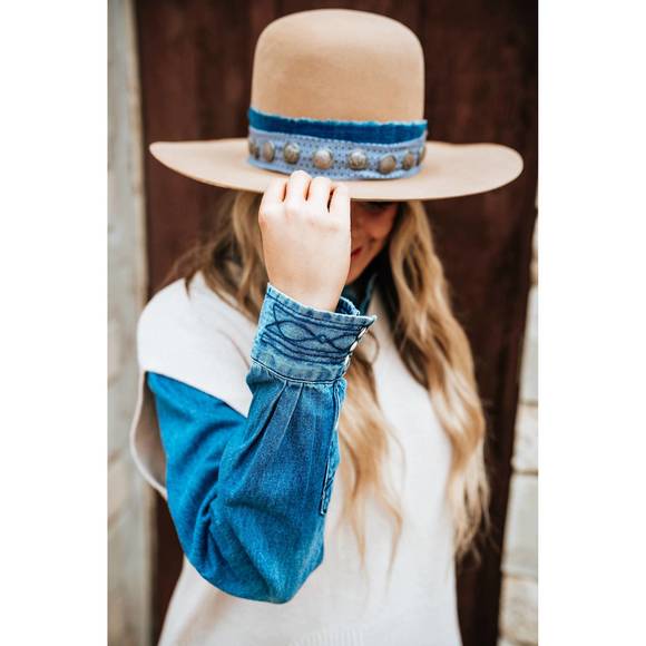 Double D Ranch | Accessories | New Double D Ranch Buffalo Joe Felt Hat ...